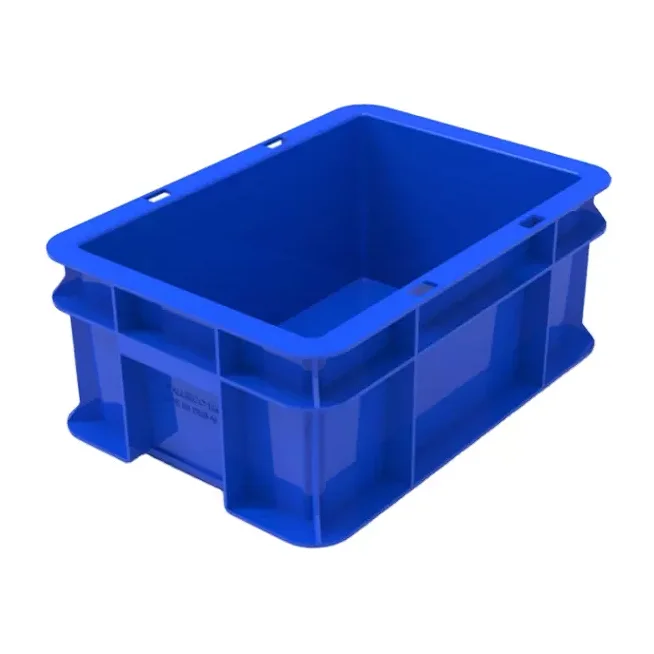 Good Grade Astm Standards Injection Molded Plastic Crates Hdpe Blue ...