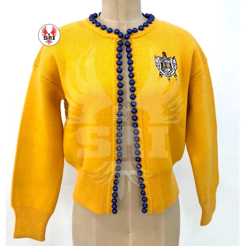 Sigma Gamma Rho Sorority Embroidered Cardigans - Winter Warmth
