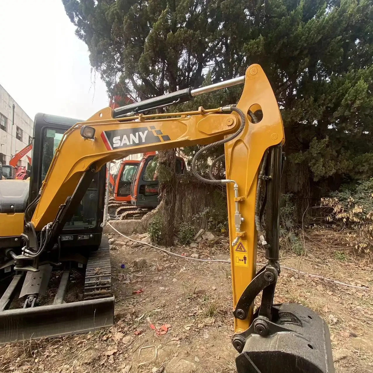 Mini Excavator Sany 35u Track Crawler 3.5 Tons Micro Digger Tractor ...