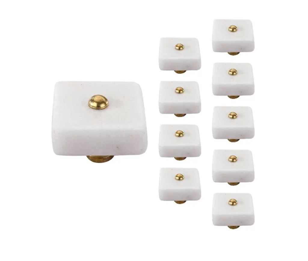 Modern Design Marble Knobs 100% Natural Marble Door Knobs For Furniture Accessories Marble ...