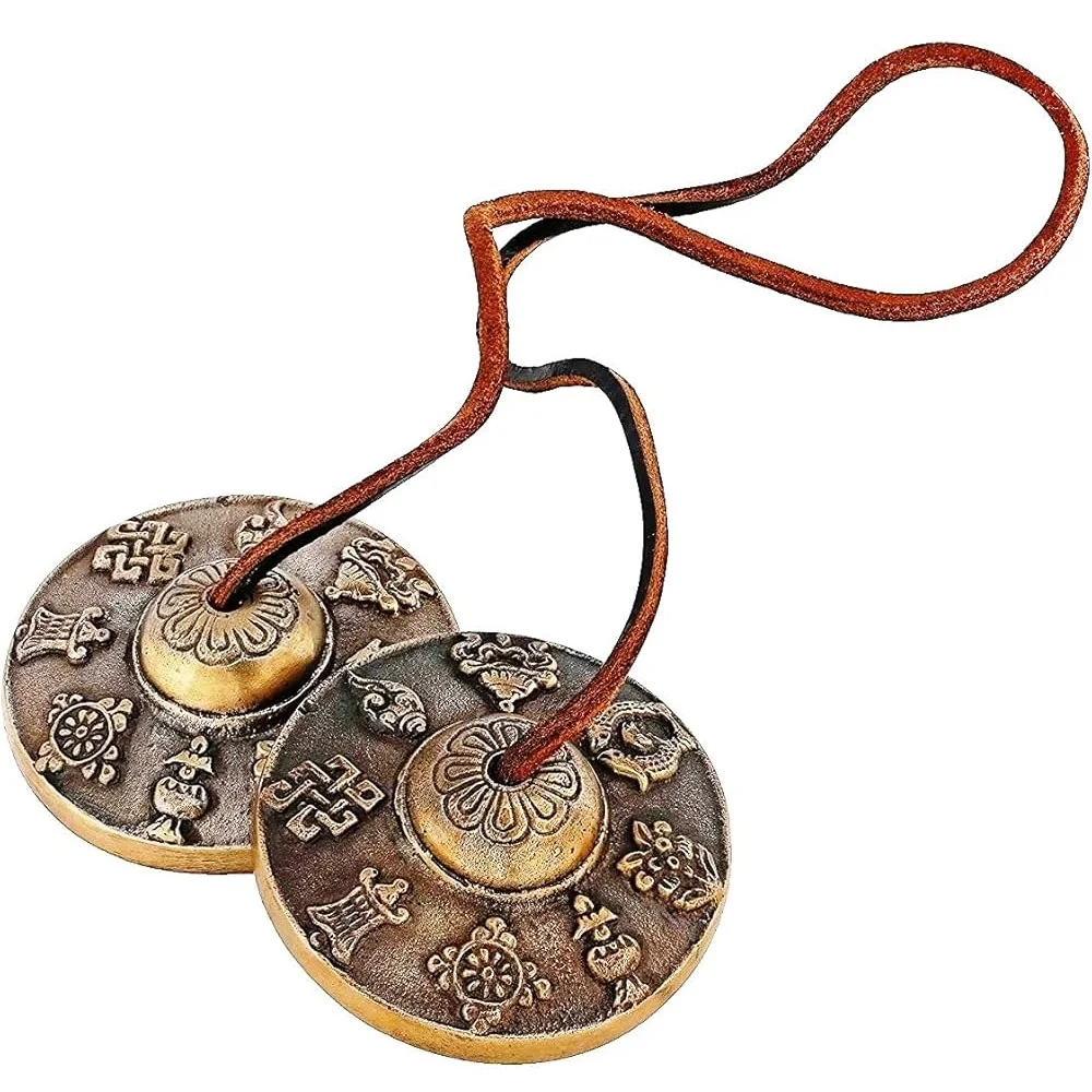 Buddhist Tingsha Cymbals Metal Tingsha Bells Tingsha Cymbals Tibetan ...