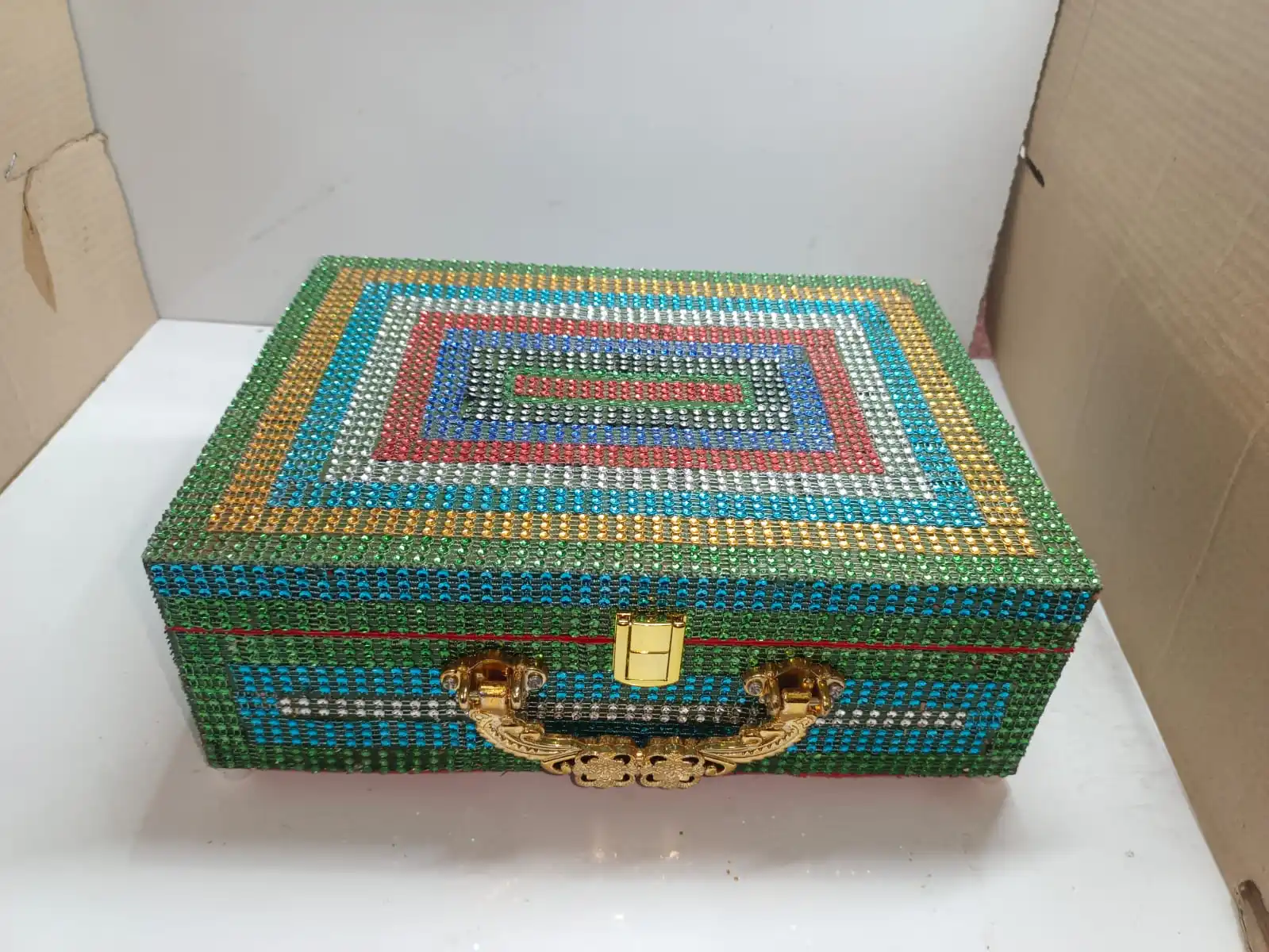 Custom Made Lac Boxes With Bead Work Ideal for Use in Weddings and ...