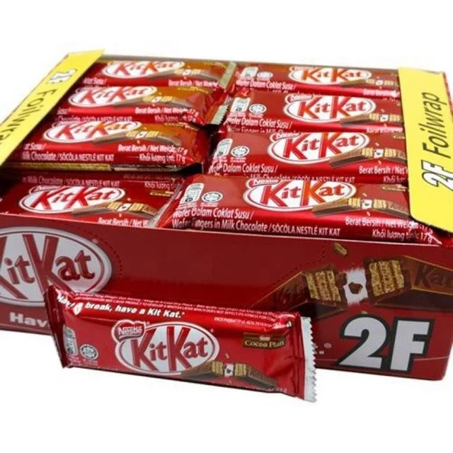 Chocolate Wafer Kit Kat 2f Confectionary Caramel Sweet Chocolate Milk ...