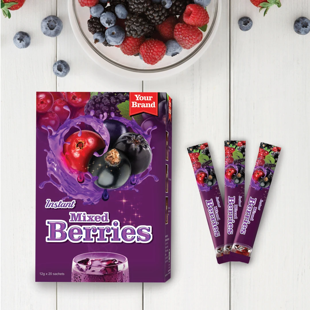 Free Sample Instant Berry Drink Filtered and Boxed Experience the ...