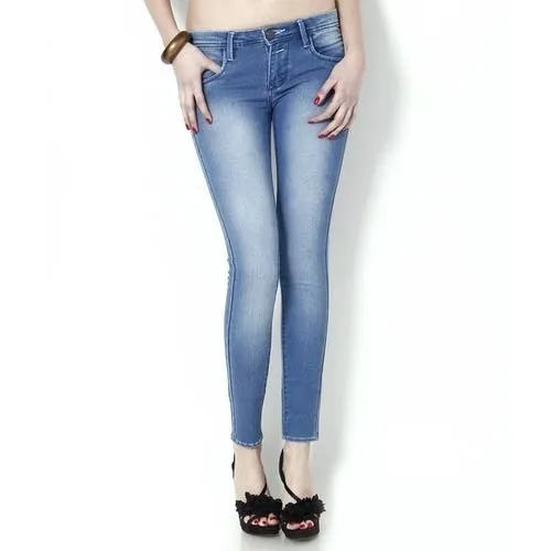 Tight Jeans Lady Jean 249 Crumple Up High Waisted Young Girls Women ...