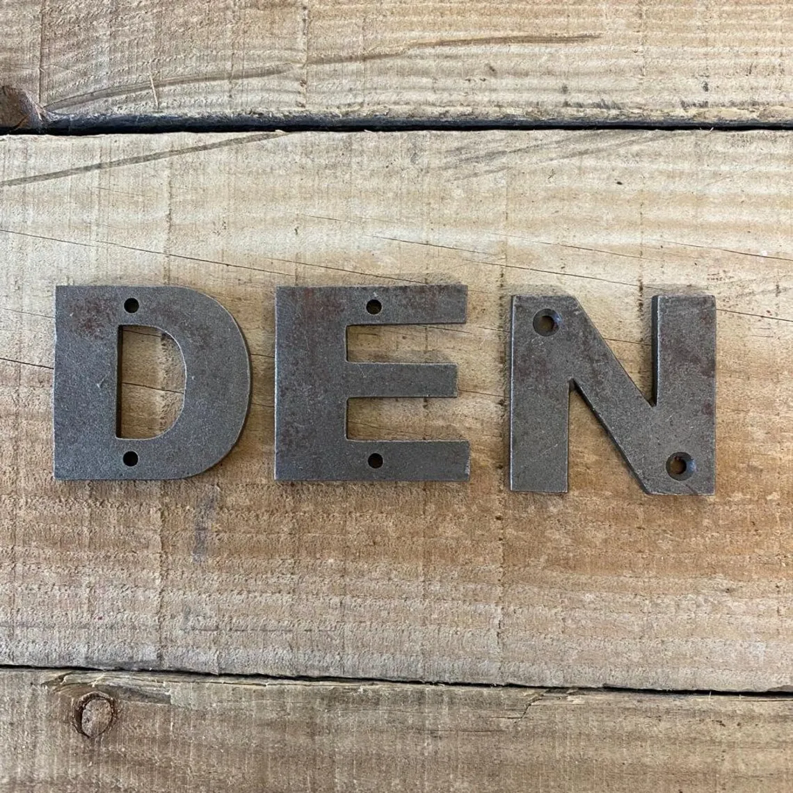 Modern Design Cast Iron Shed Door Plaque Sign Outdoor Home Wall Door ...