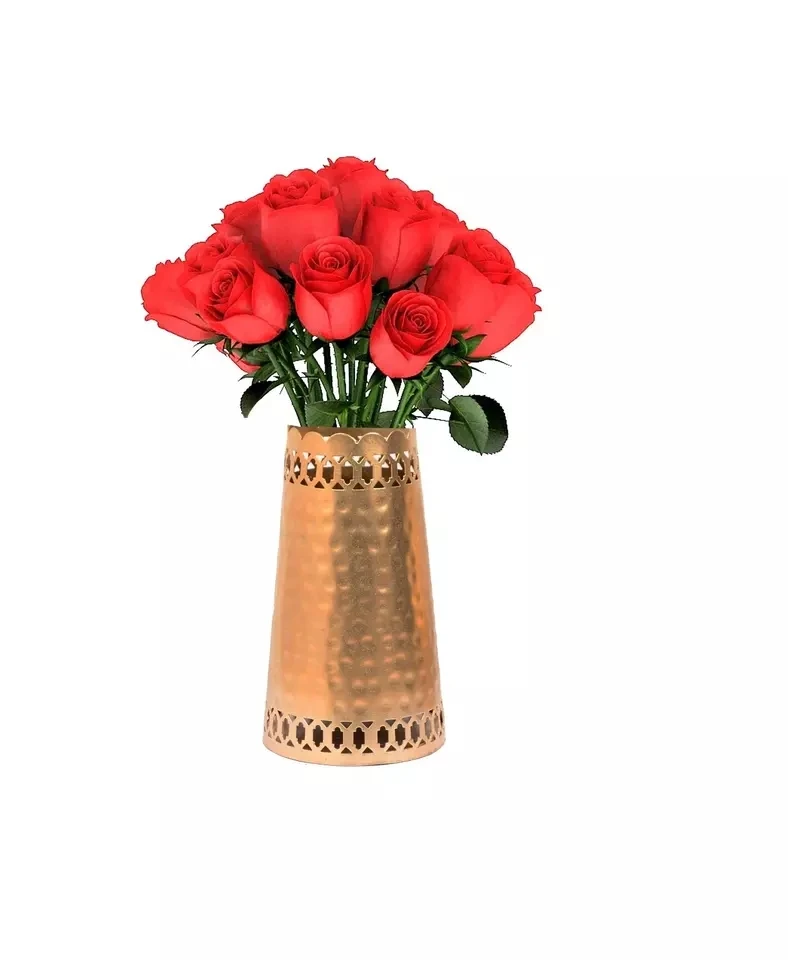 Nordic Floor Decoration Wedding Centerpieces Vase Urn Antique Gold ...