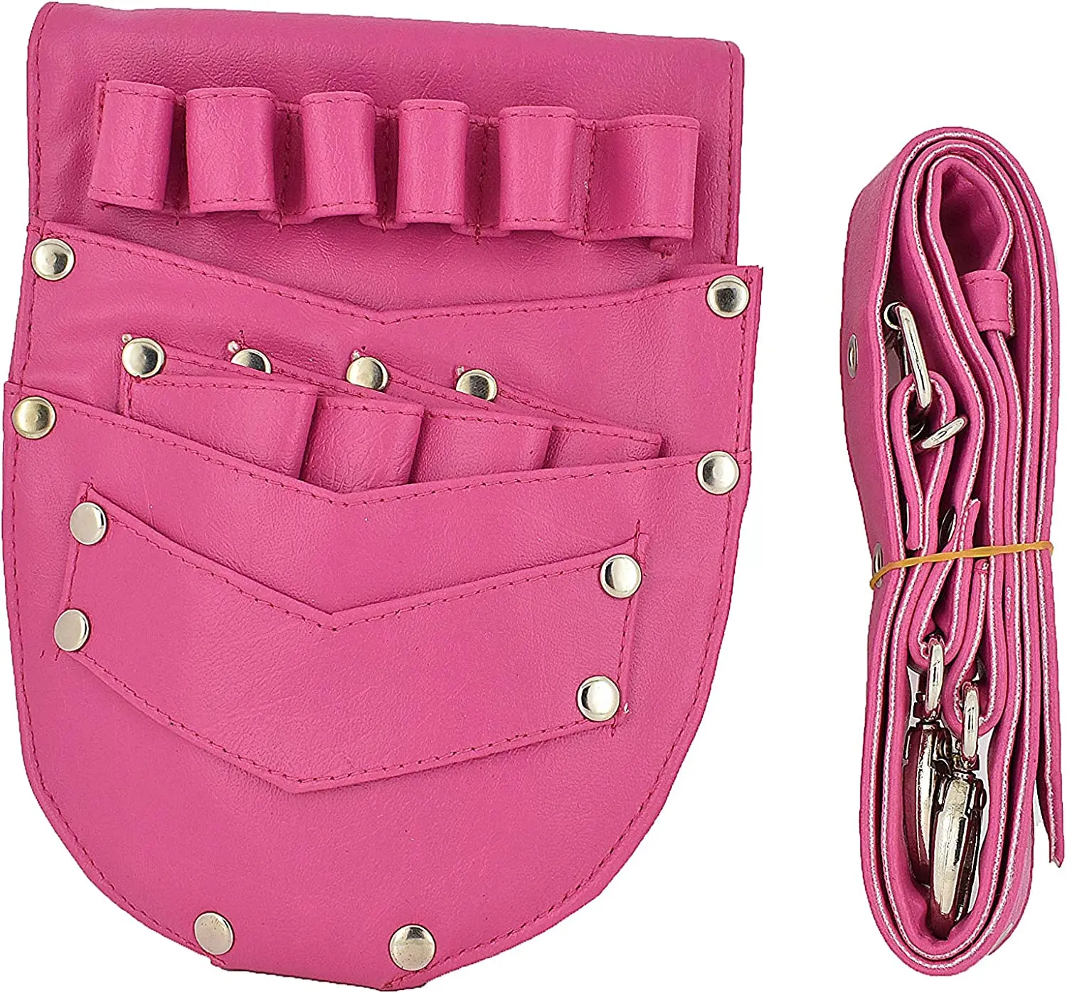 Salon Hairdressers Genuine Leather Shear Holster | Beauty Hair Scissors ...