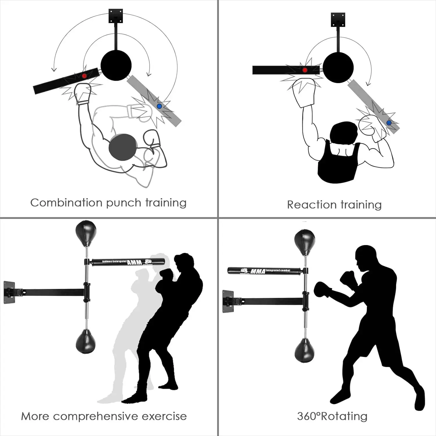 JIKE Speed Trainer Boxing - Enhance Your Punching Skills