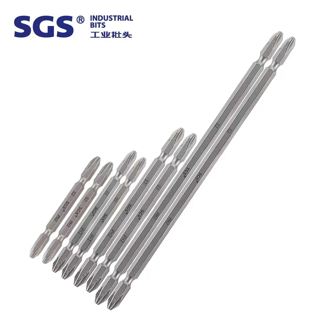 Double-ended 5mm Hex Shank Philips Screwdriver Bit by SGS-KESUO