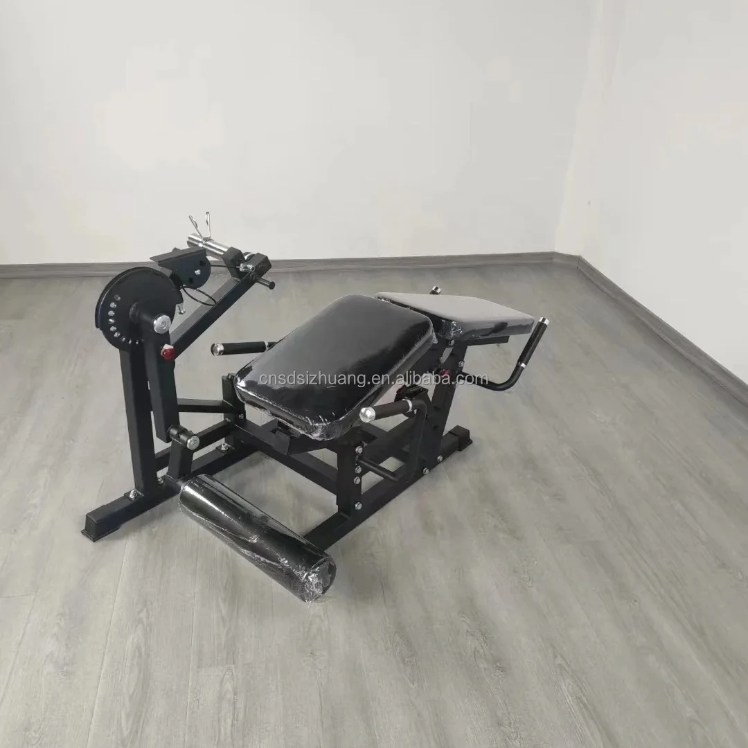 Commercial Free Weight Seated Leg Extension Fitness Adjustable Plate ...