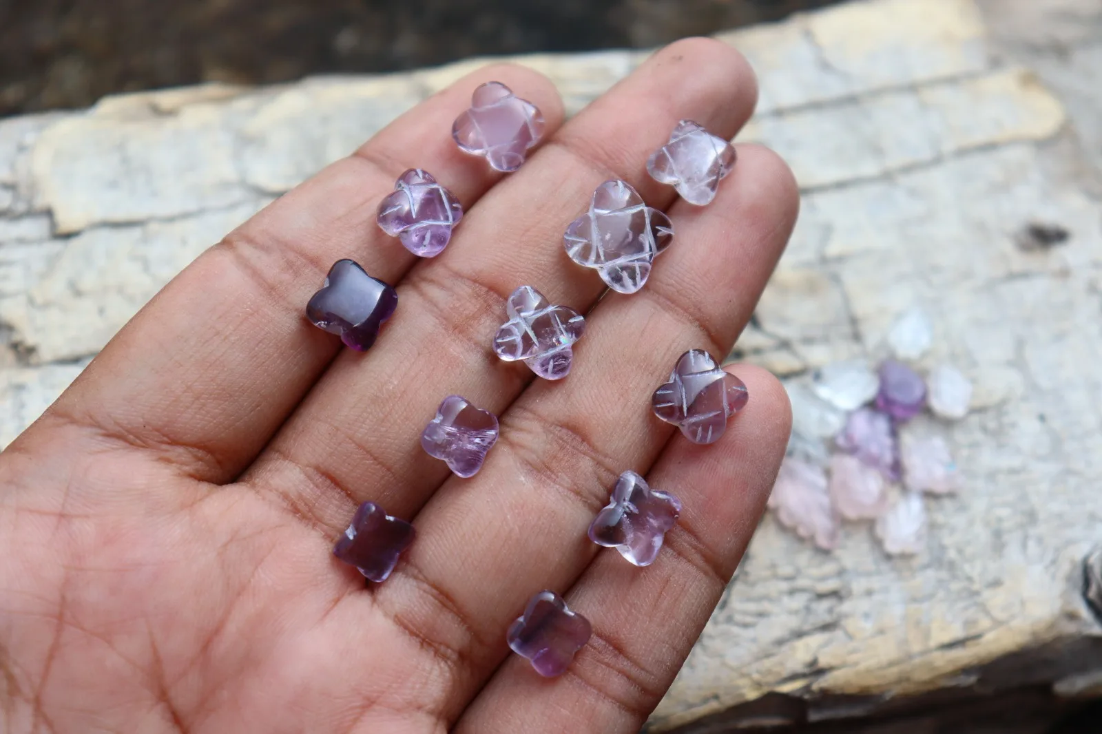 Top Selling Karbin Brazil Amethyst Gemstone Jewellery Making With ...