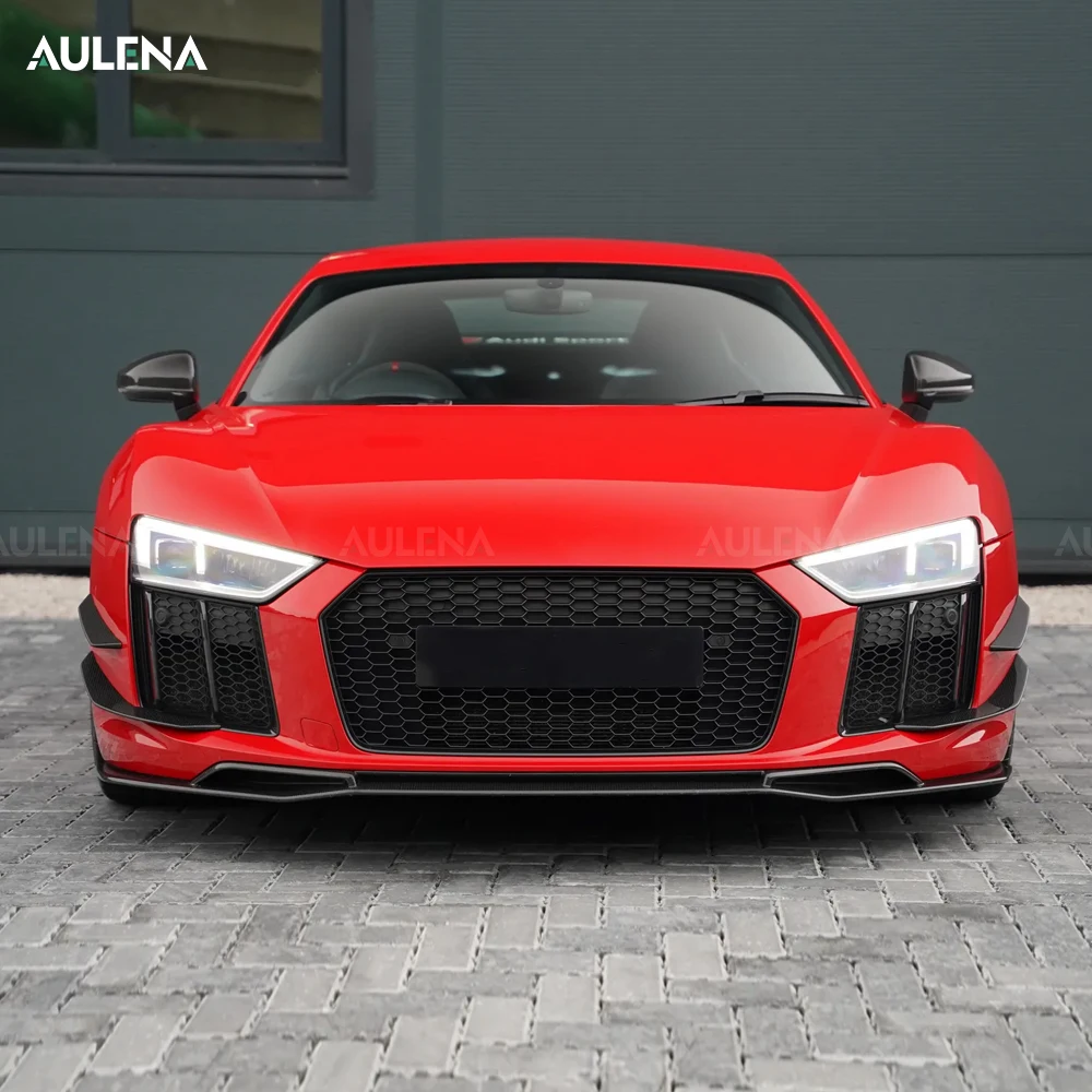 Performance Style Dry Carbon Body Kit Front Bumper Lip Canards Side ...