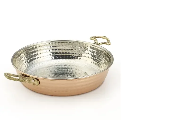 Copper Mini Sauce Pan Without Lid | 1 Cup Induction Base Stainless ...