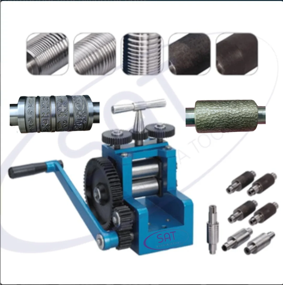 SAT Gold Silver Rolling Mill - High-Quality Jewelry Tools