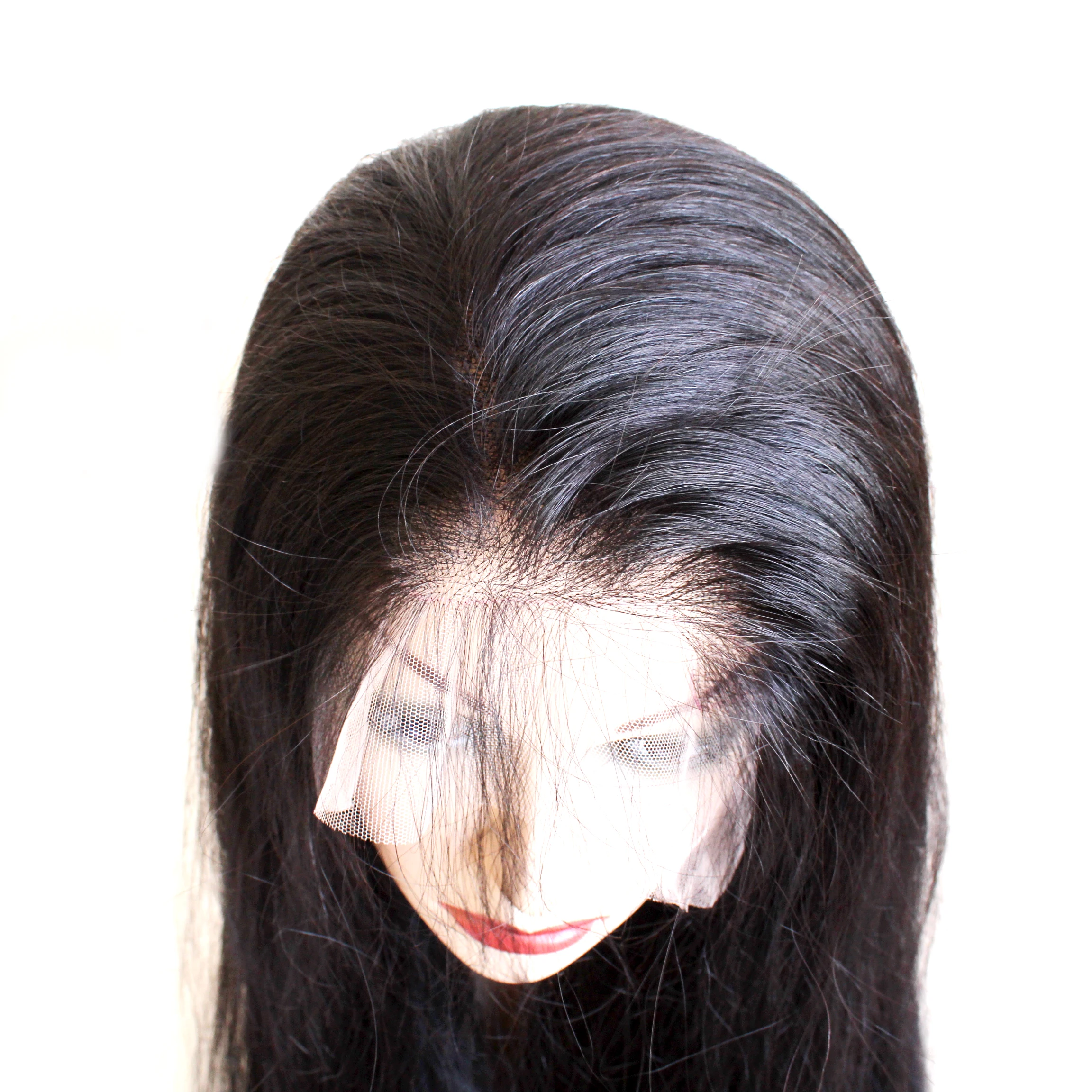 Beautiful 40 Inch Virgin Remy Human Hair Lace Front Wig for Lace ...