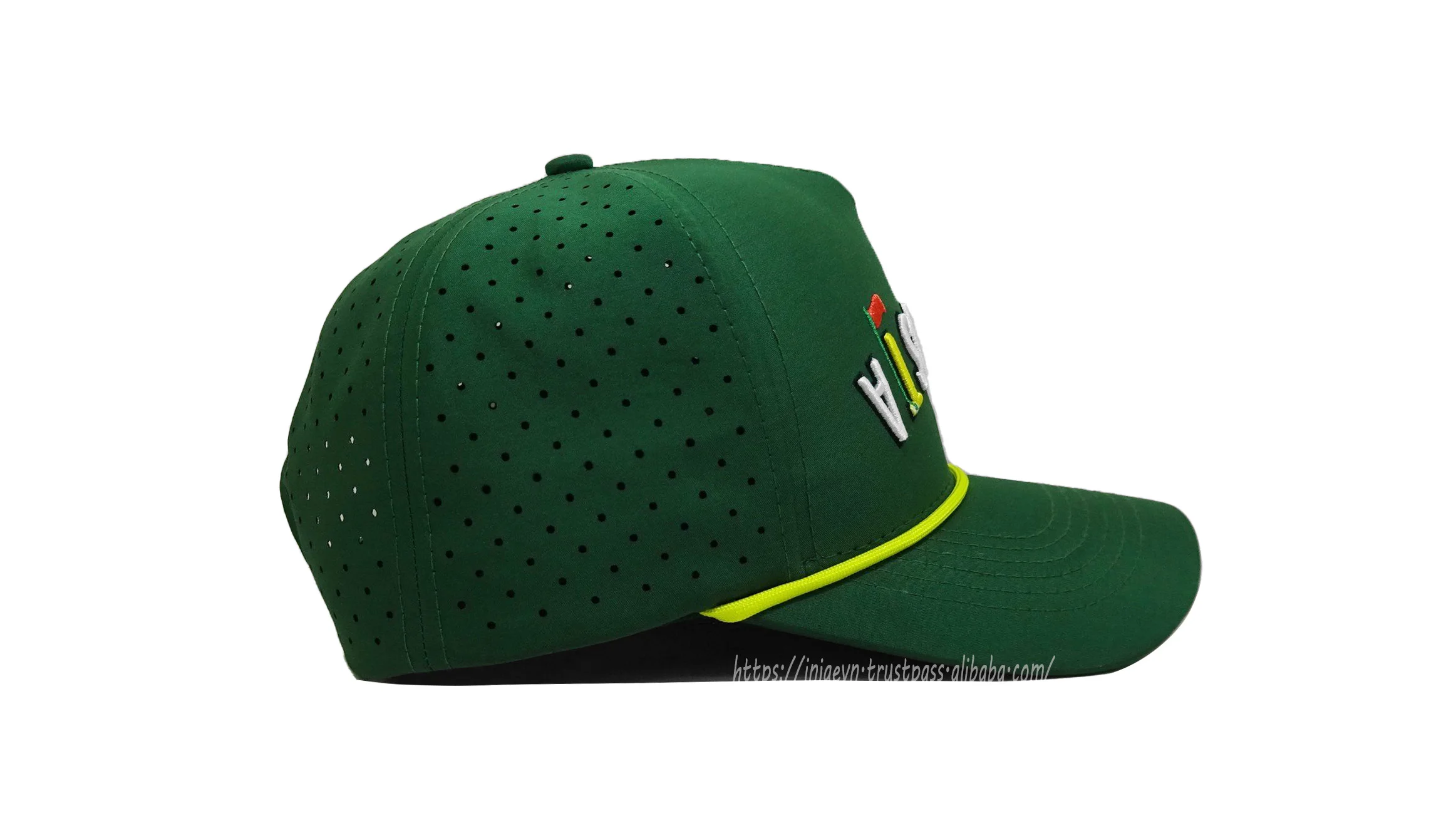 High Quality Perforated Caps Laser Cut Holes Adjustable 3d Embroidery ...