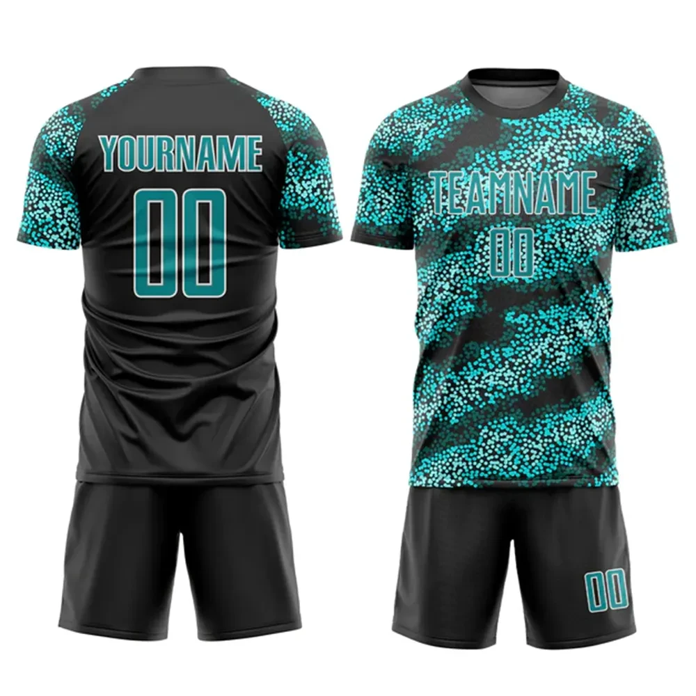 Custom Team Name Soccer Uniforms With Custom Number Sports / Training ...