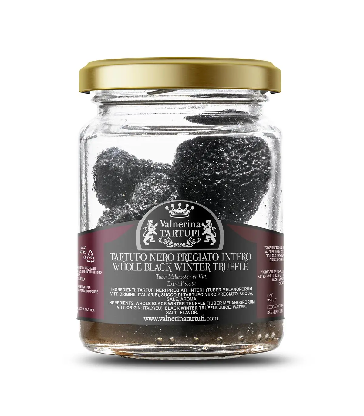 50g Whole Pure Black Winter Truffle Tuber Melanosporum Vitt In Truffle ...