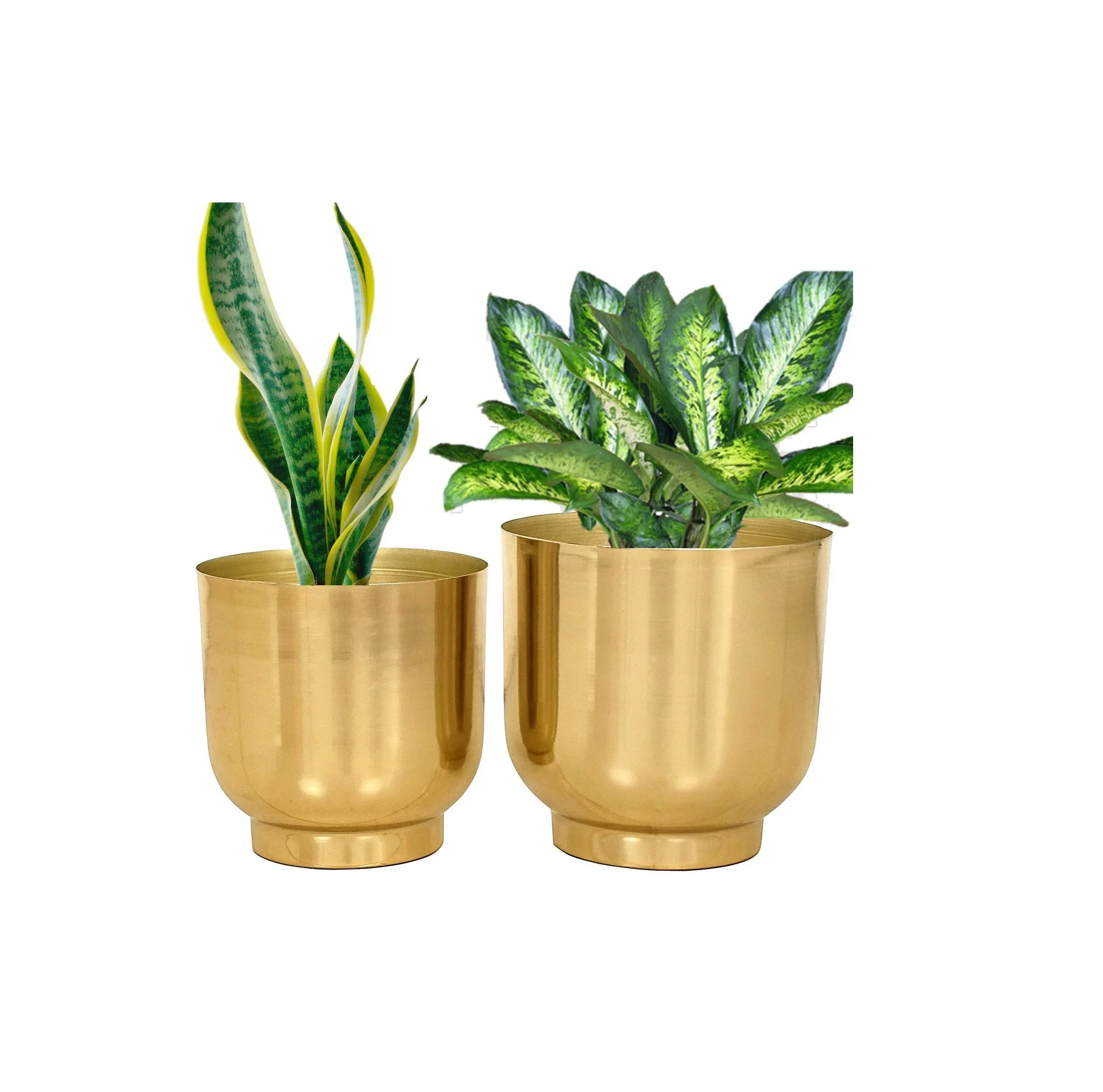 Luxury Brass Flower Pot - Perfect for Wedding & Living Room