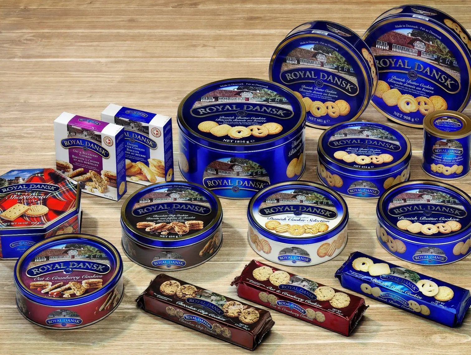 Royal Dansk Danish Butter Cookies - Enjoy 100% Natural Butter Flavour