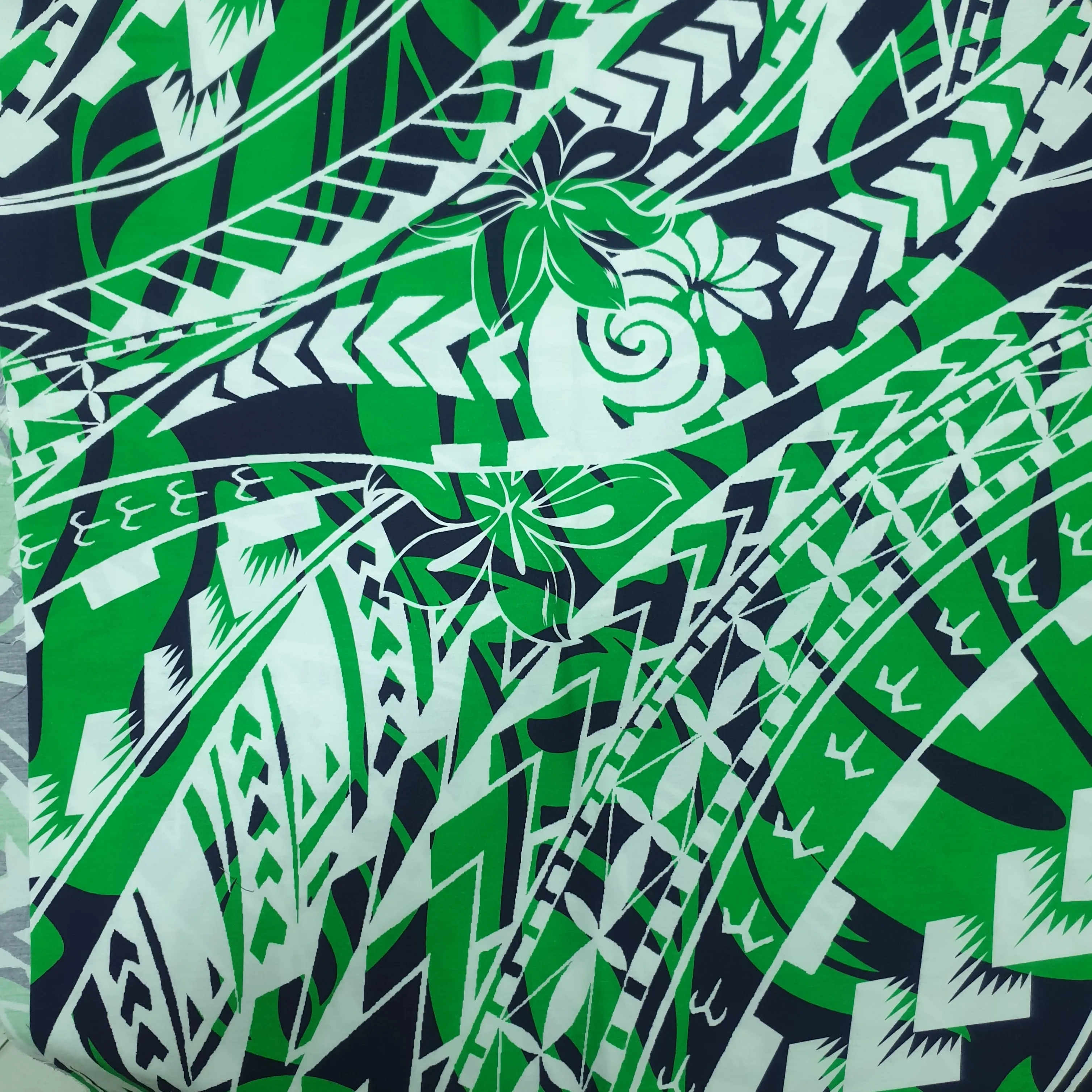 Fantastic New Samoan Tattoo Polynesian Print On 40*40 Cotton With ...