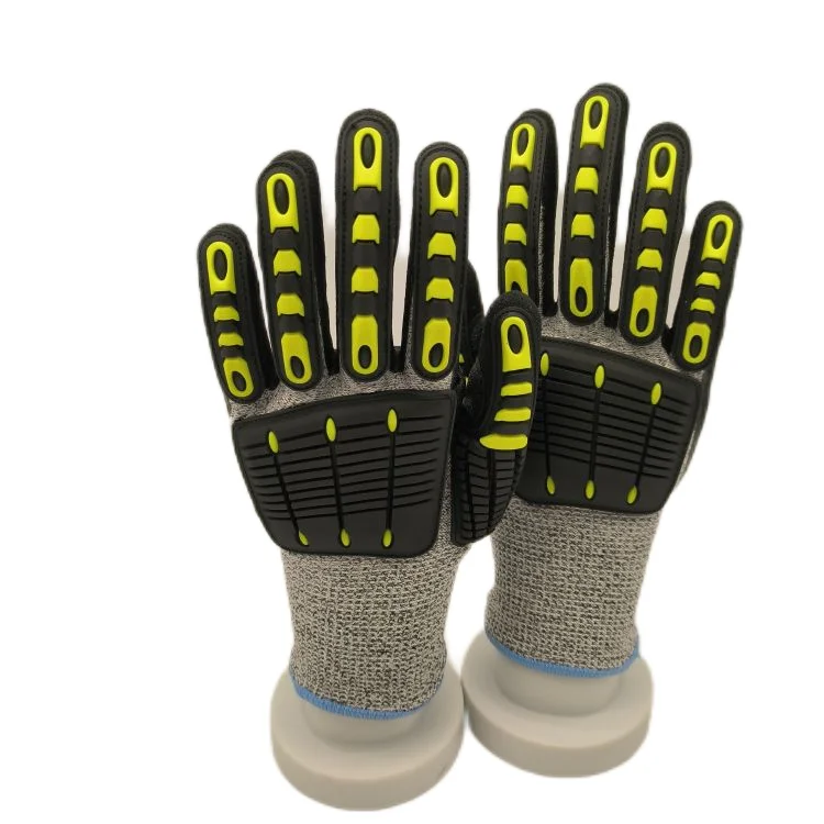 High Quality Anti-impact Tpr Industrial Safety Gloves Safety Mechanic ...