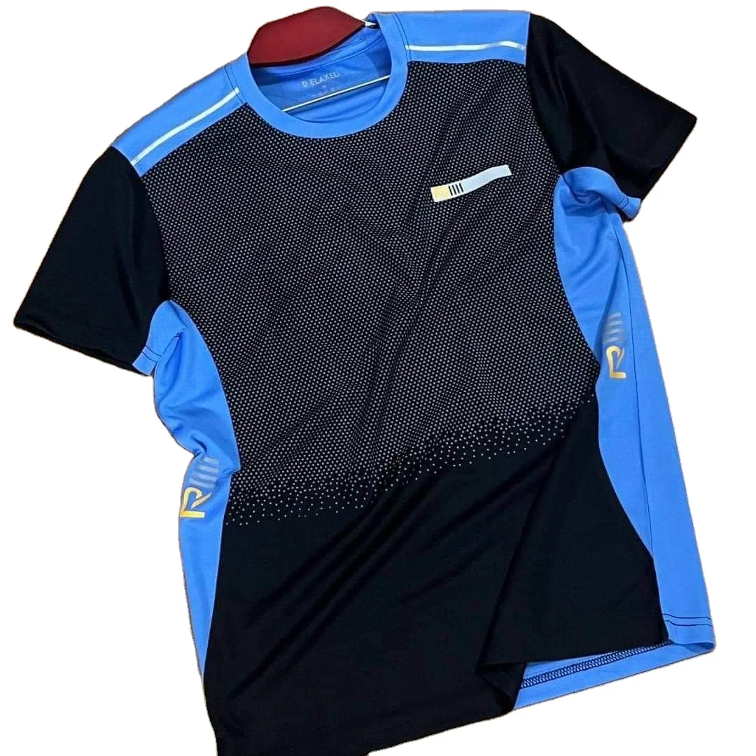 Factory Direct Slim-Fit Mesh Sport T-Shirt Quick Drying with Beautiful ...