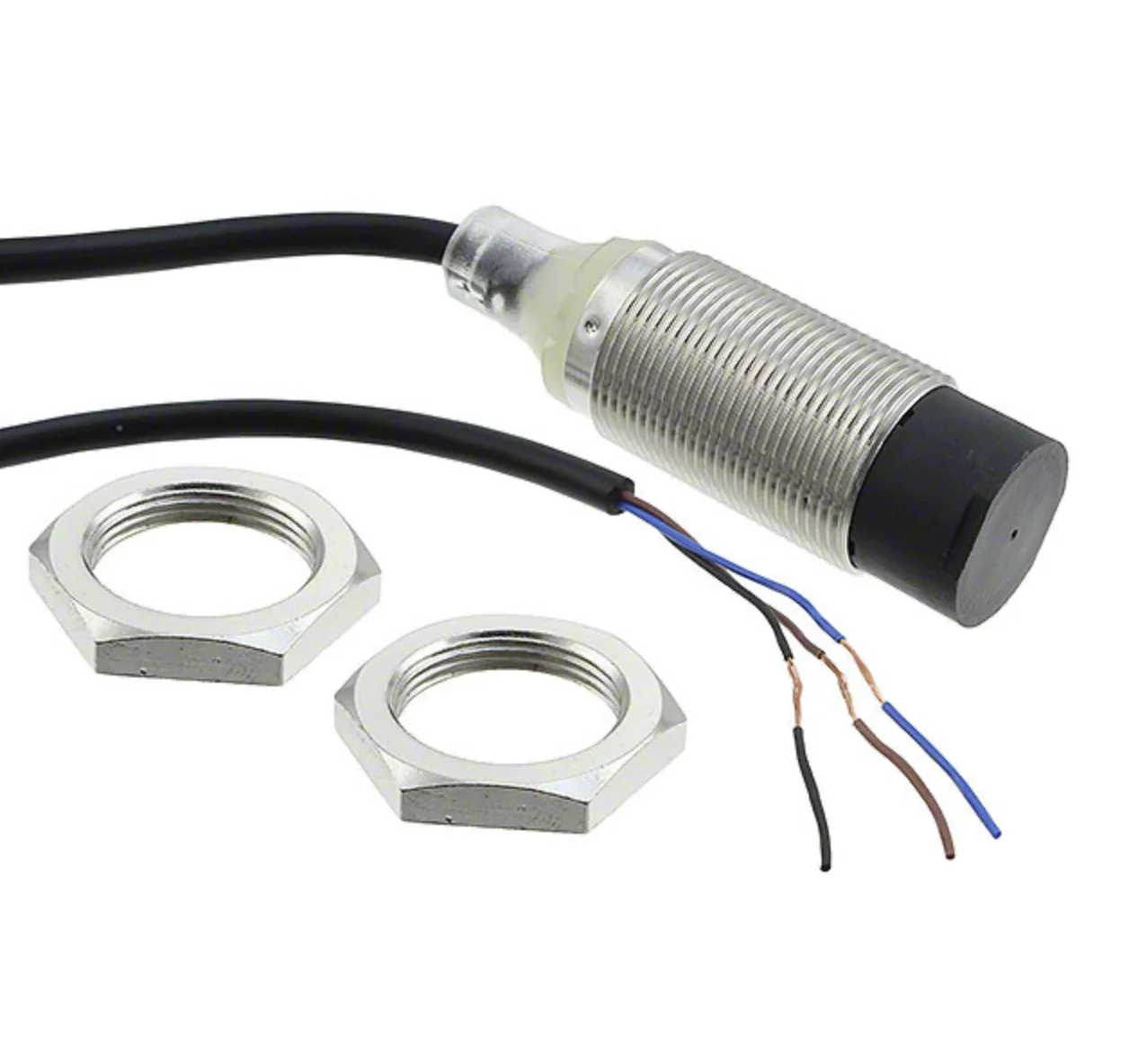 Omron Proximity Sensor E2b Series E2b-m18kn16-wp-b1 2m,Sensor Prox Inductive 16mm Cylindrical ...