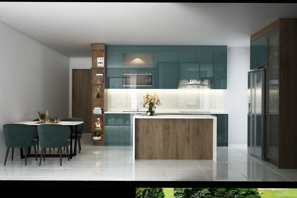 Kitchen Cabinet Wood Veneer Melamine Laminate Mfc Mdf Customized ...