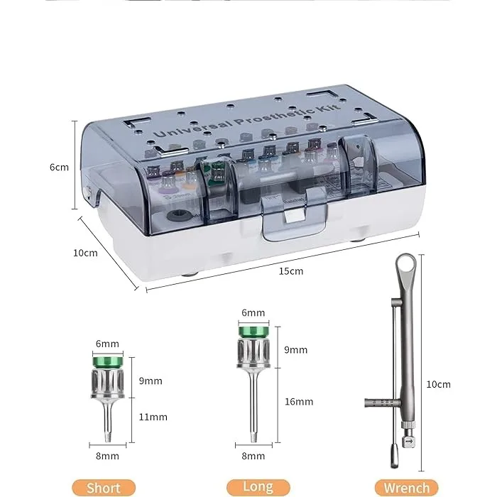 Universal Implant Prosthetic Kit Universal Prosthetic Restoration Hand ...