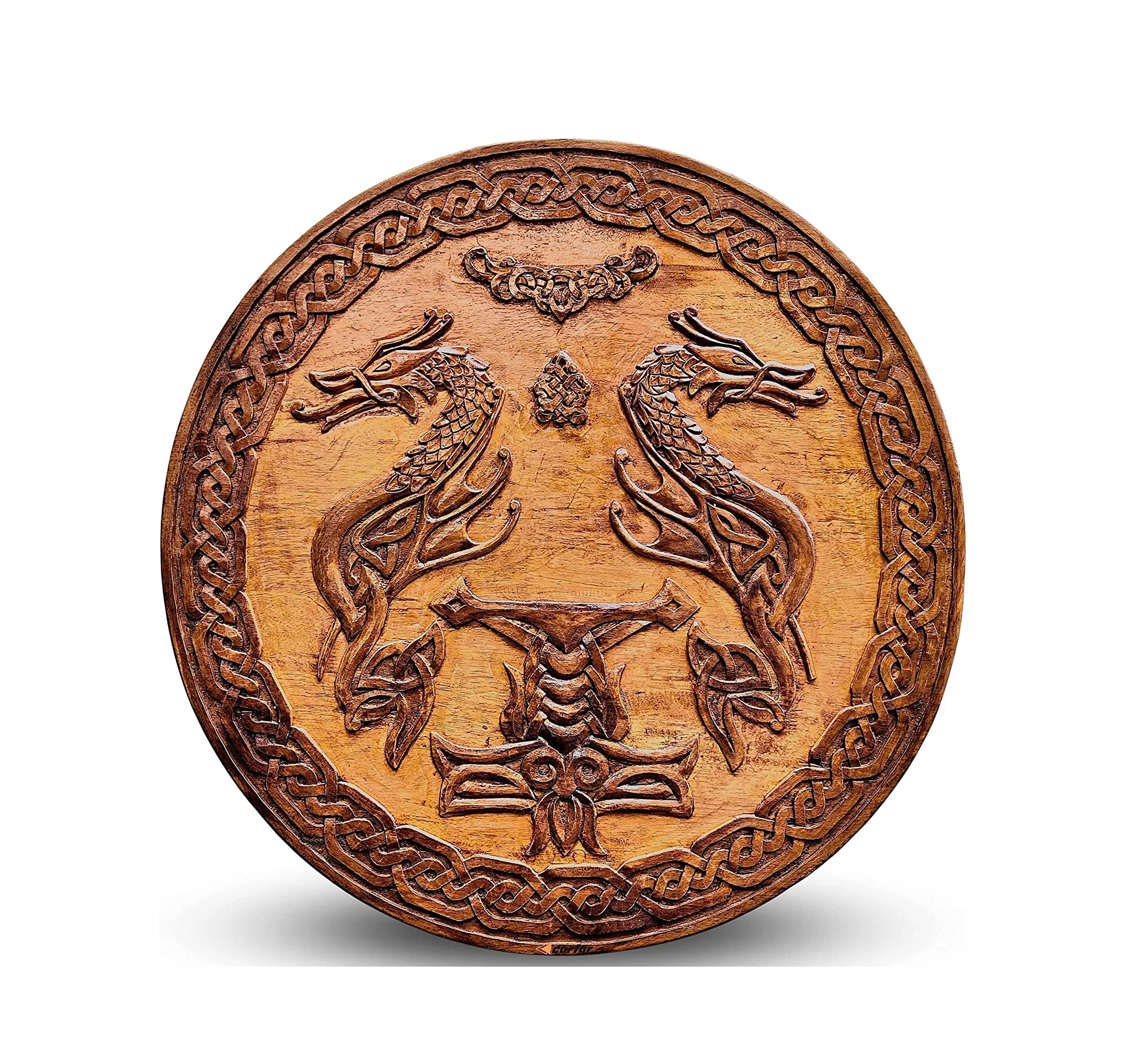 Medieval Viking Warrior Shield - Lothbrok Authentic Round