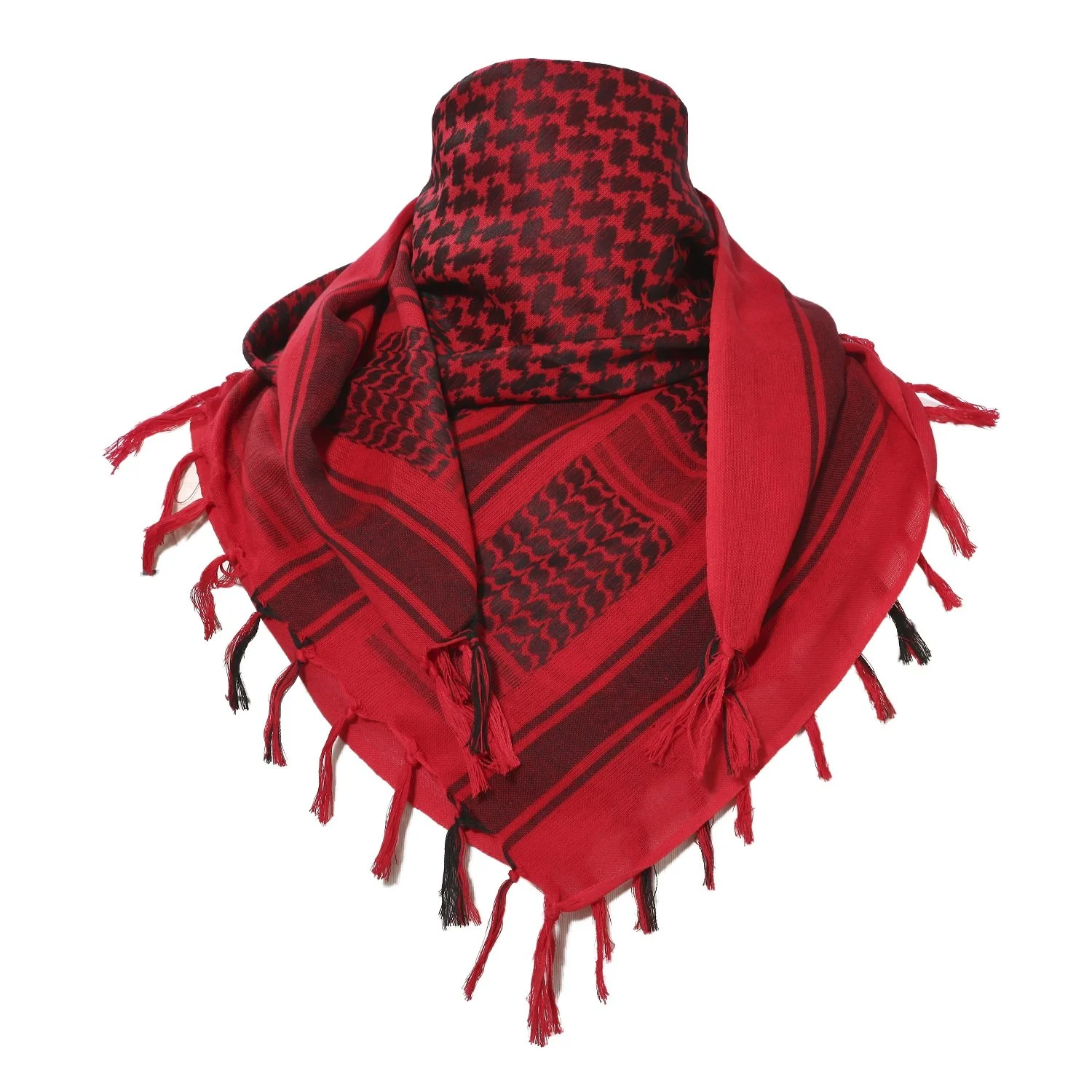 Arab Keffiyeh Shemagh Tactical Desert Scarf 100% Cotton Pattern - Buy ...