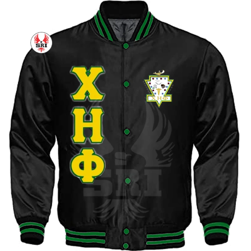 Chi Eta Phi Sorority Embroidery Women Satin Jacket | Sorority ...