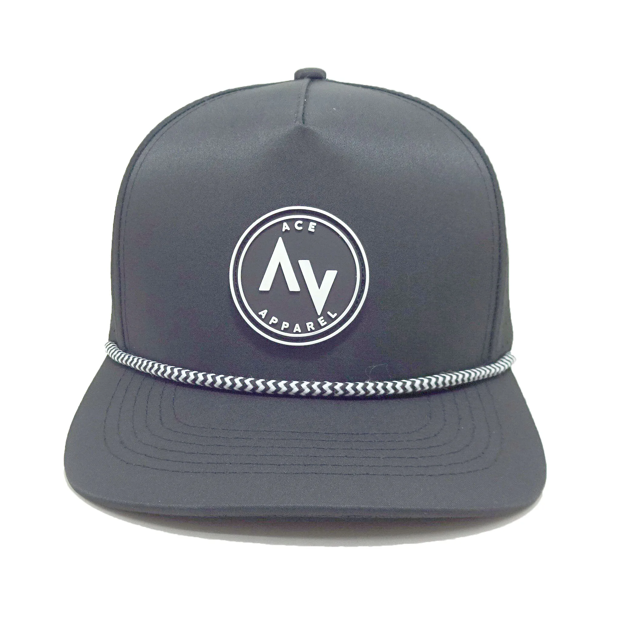 Custom PVC Rubber Logo Baseball Caps With Laser Cut High Quality 5 ...