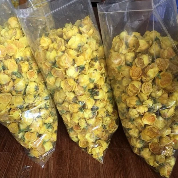 Wholesale Bulk Chrysanthemum Natural Dried Flower Bud Tea Yellow Fetal ...