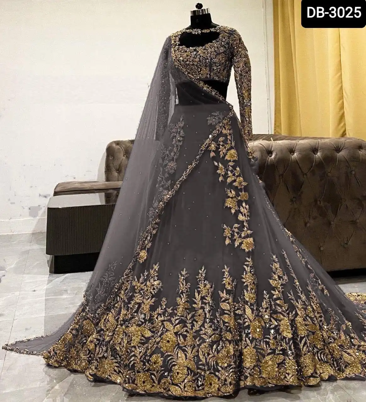 Most Exclusive Indian Traditional Wear Heavy Embroidery Work Lehenga ...