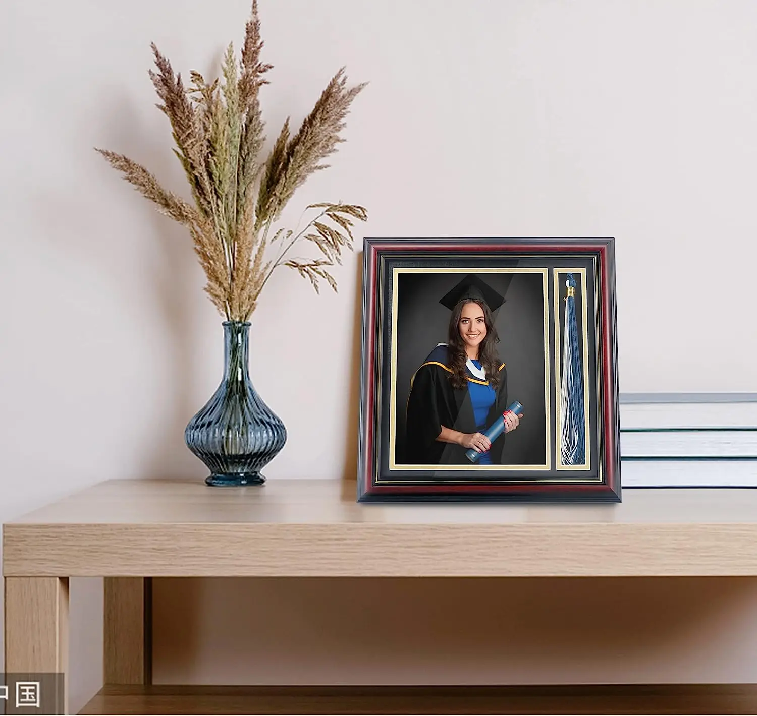 Graduation Photo Shadow Box Frame With Tassel Holder For 8x10 Pictures ...