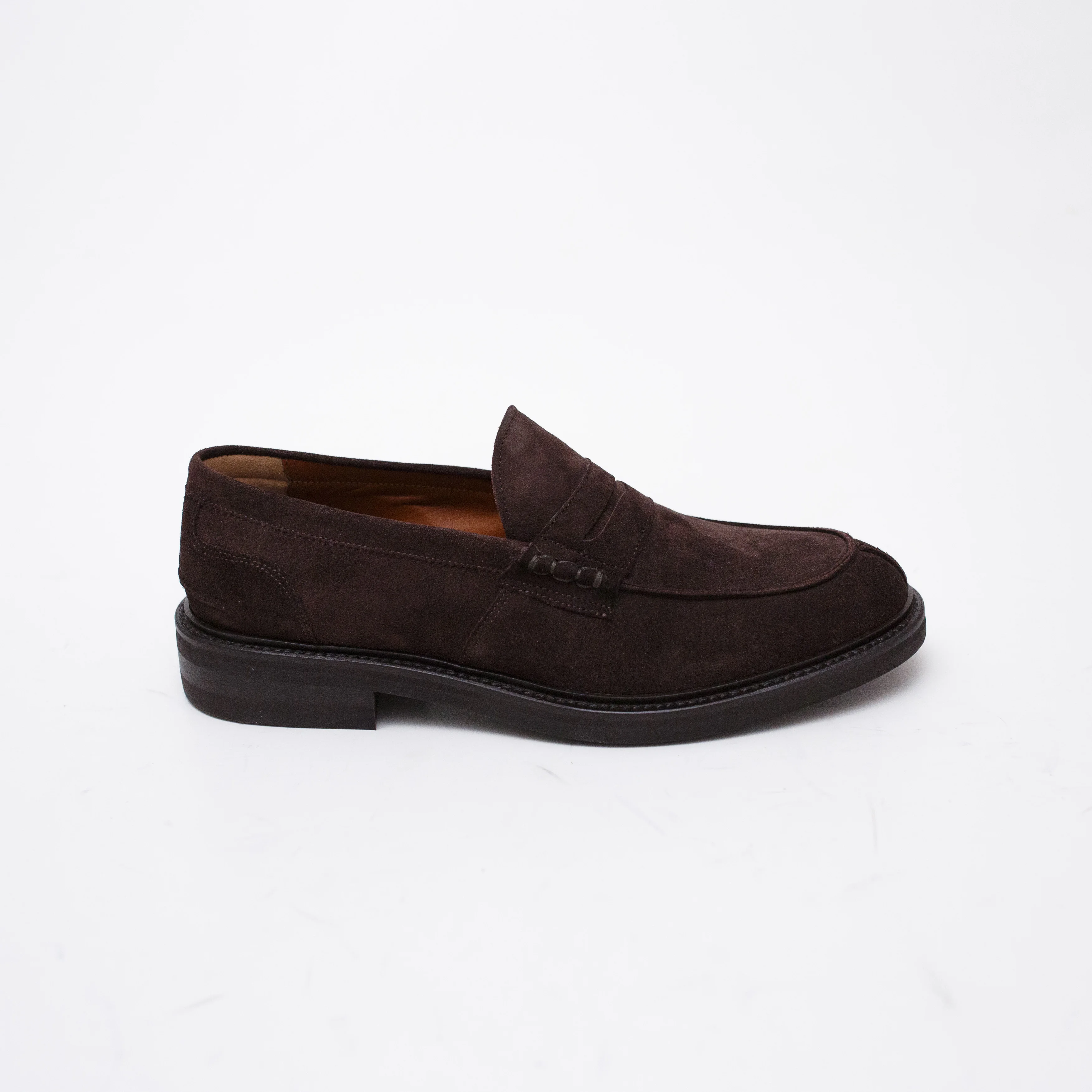 Artisanal Suede Made in Italy Loafers - Brown & Vibram Sole