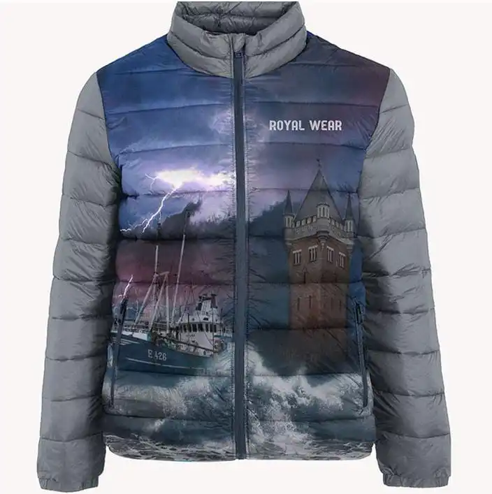 Light Weight Quilted Puffer Jacket Outdoor Jacket Windproof Breathable ...