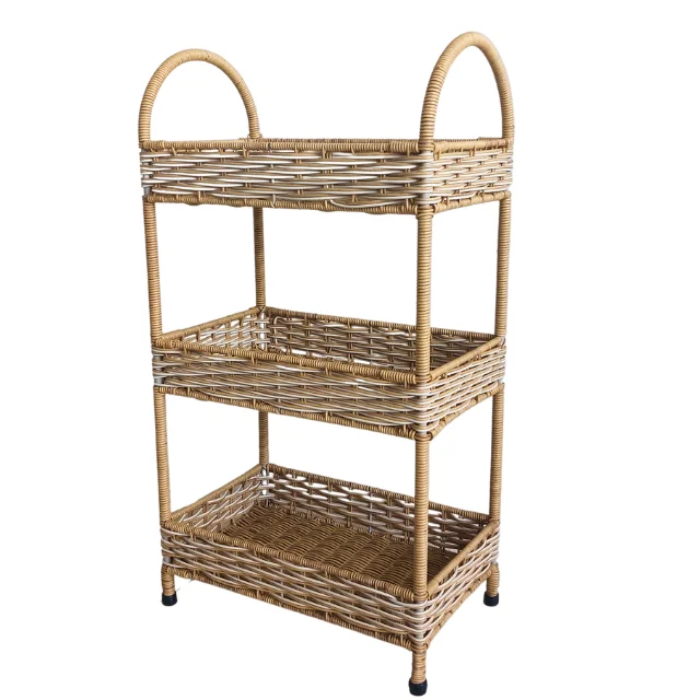 Best Seller!!! 3-tier Storage Shelf,Made Of Super Durable Plastic Cord ...