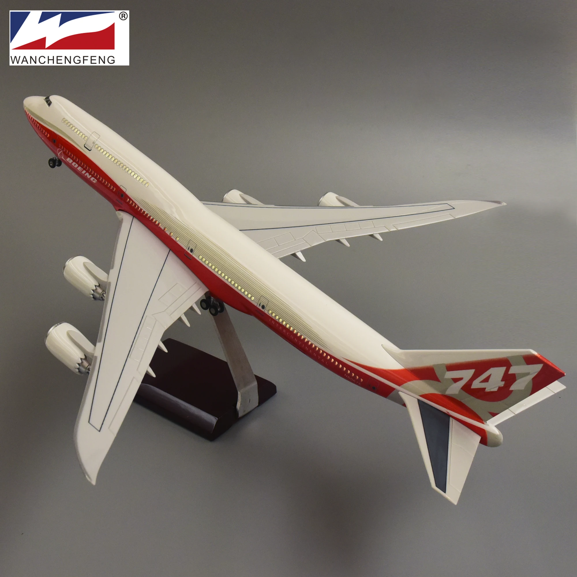Plane Model - Boeing B747-8 1/150 Resin Aircraft Figurine