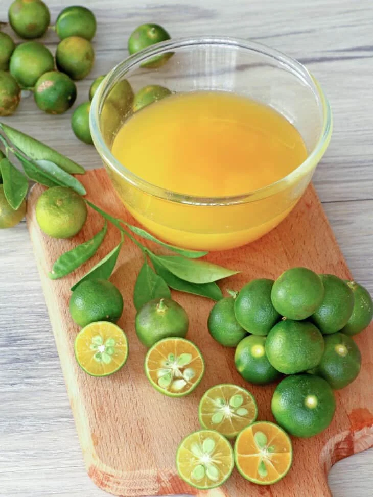 Aseptic Calamansi Puree Calamansi Concentrate Juice Bright Floral Aroma ...