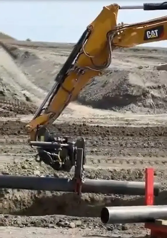 Catsu Cnc Customization Tiltrotator Multi Tilting Rotator Excavator Grading Beam - Buy Grading ...