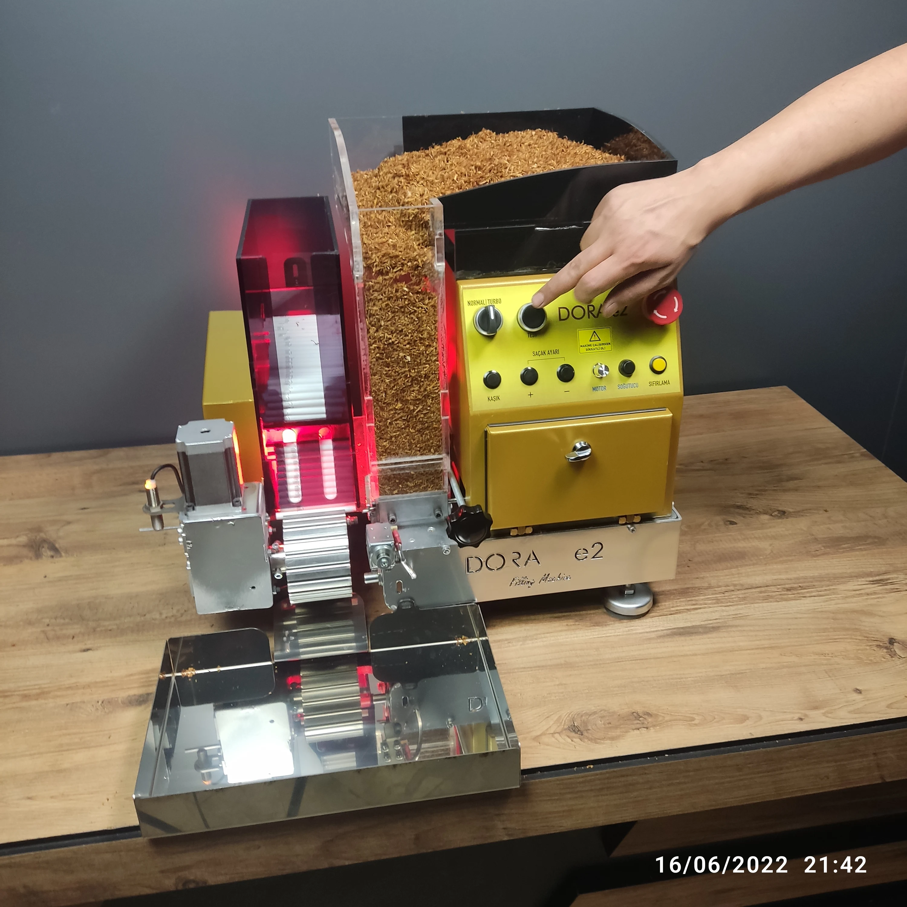 Cigarette Rolling Machine Automatic Only Works With Electricity No Air ...