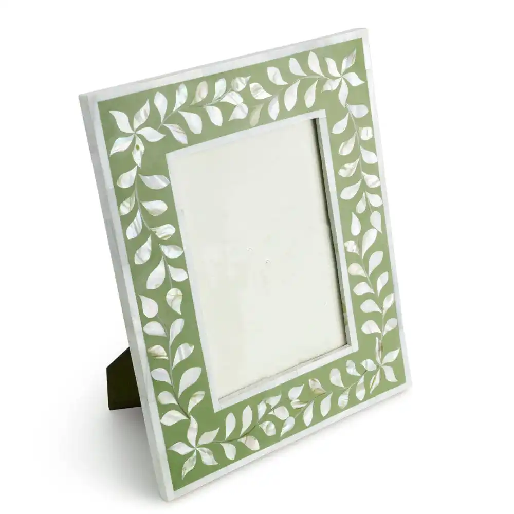 Bone Inlay Resin Inlay Photo Frame Top Design Wall Decoration Mother Of ...