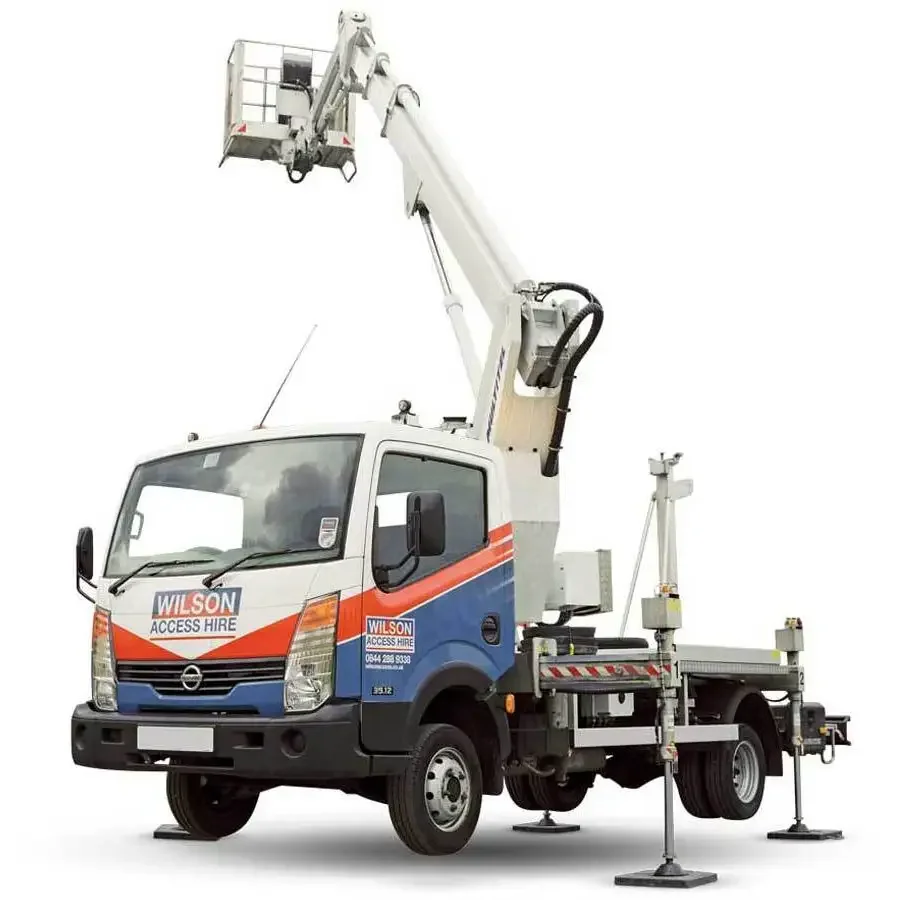 Quality Folding Arm Mounted Truck/ Aerial Work Platform Cherry Picker ...