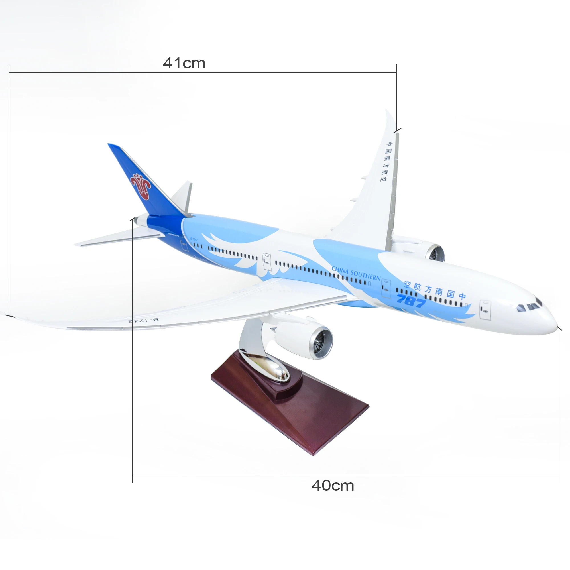 Plane Model Boeing B787-8 Scale 1: 150 Airplane Model 40cm China ...