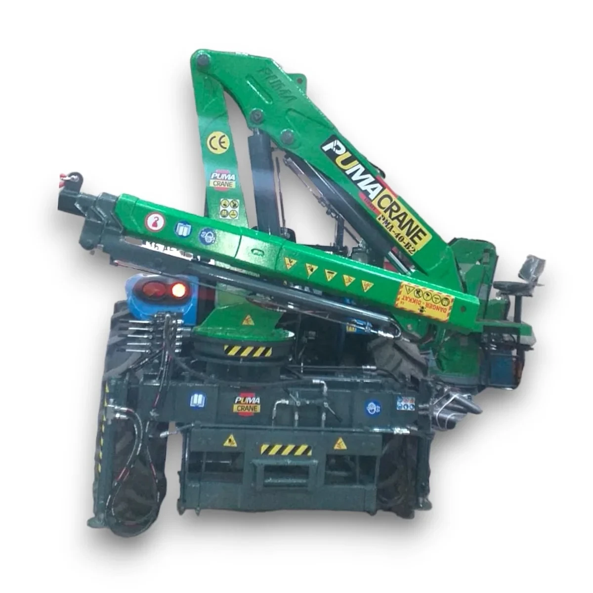 Puma Tractor mounted folding boom cranes knuckle boom light ...