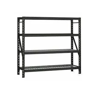 White Enamel Coated Shelves Warehouse Industrial Heavy Duty Pallet ...